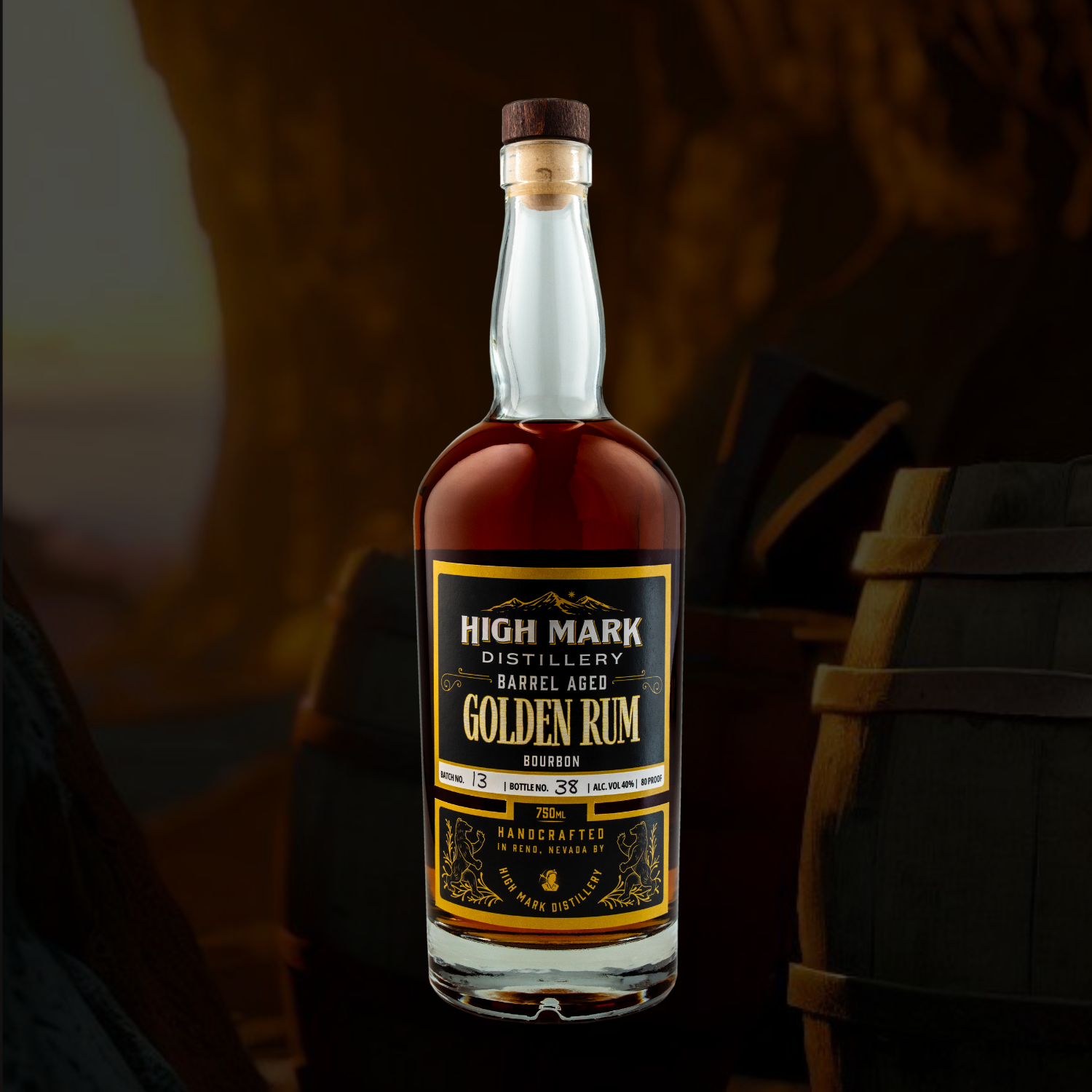 GOLDEN RUM – High Mark Distillery & Barrel House