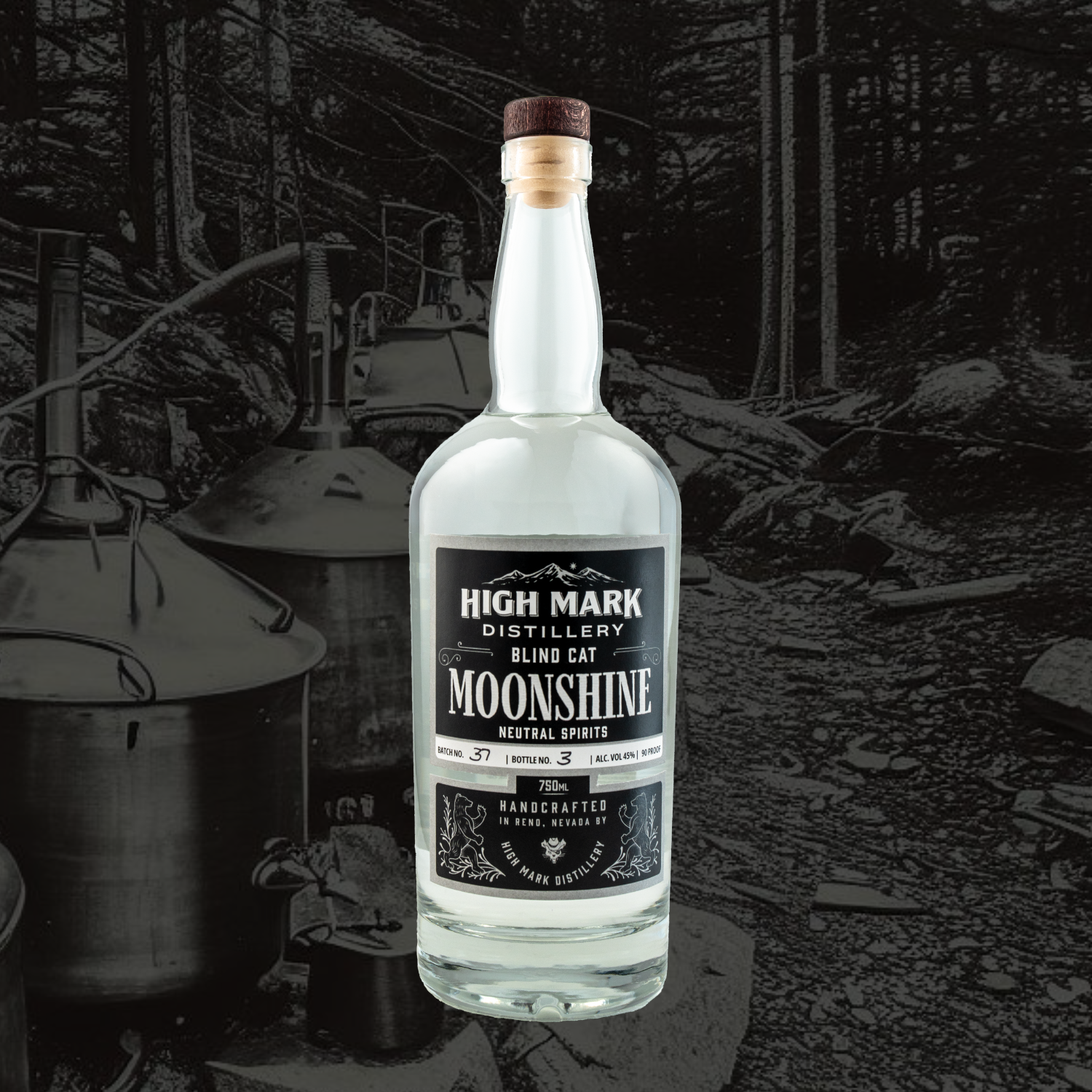 MOONSHINE – High Mark Distillery & Barrel House