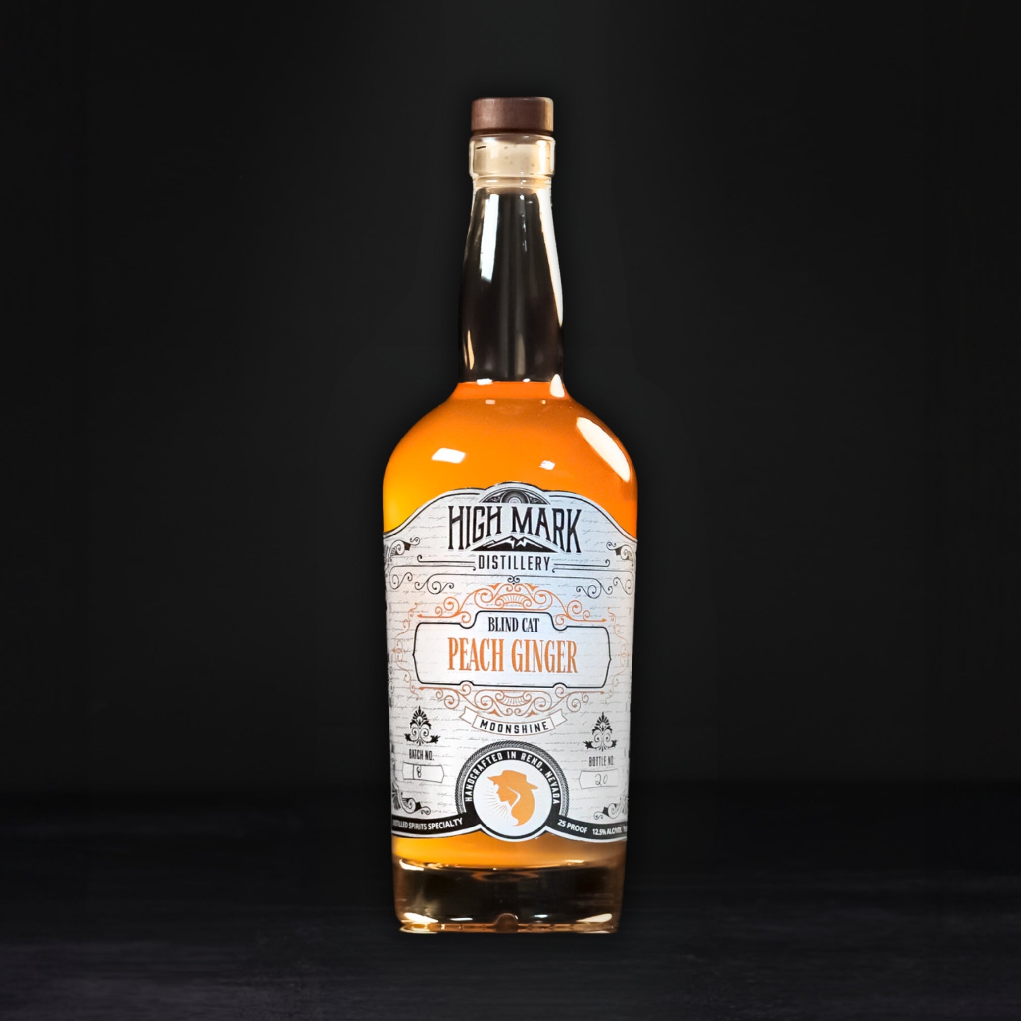 Peach Ginger 'Shine – High Mark Distillery & Barrel House